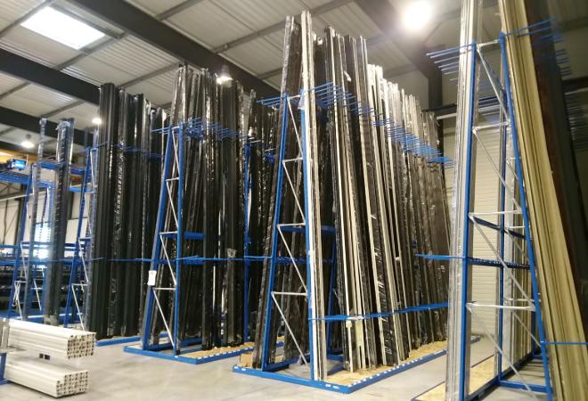 ABSICES - Rayonnage vertical & Râtelier